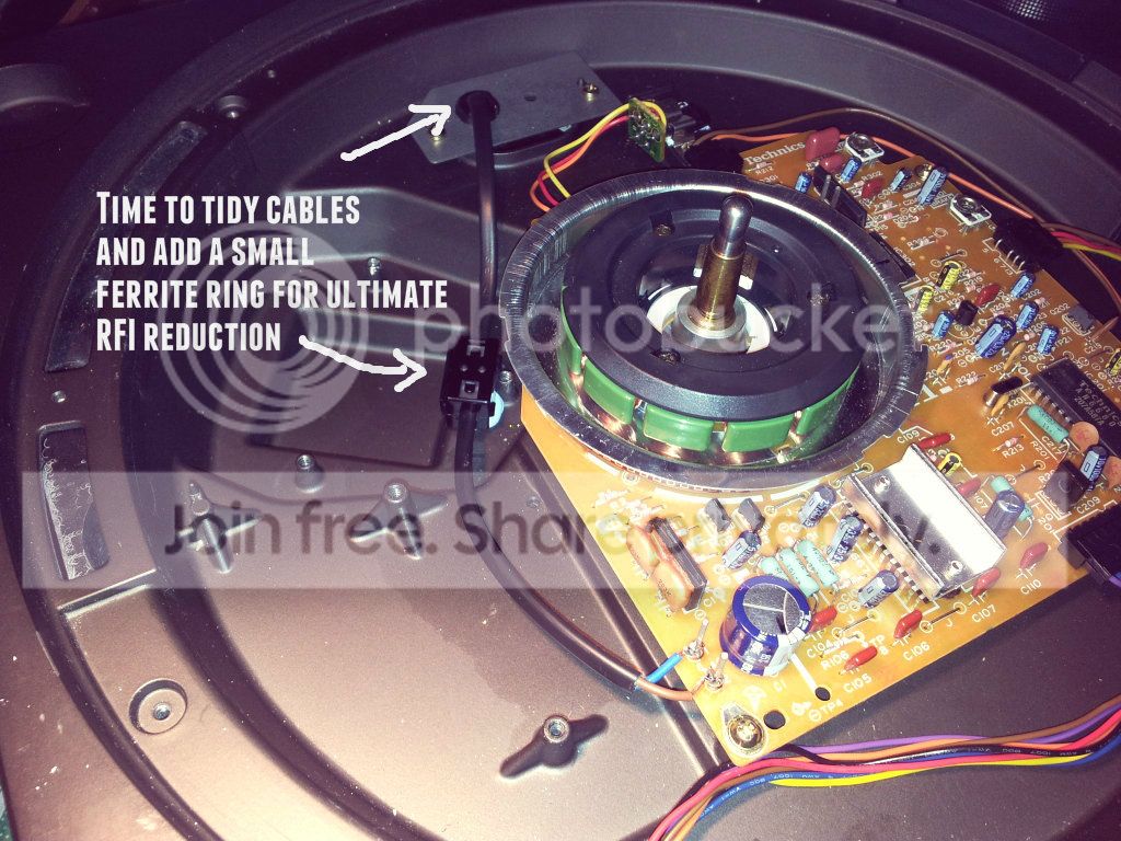 A quick visual guide to externalising PSU from your Technics SL 1200