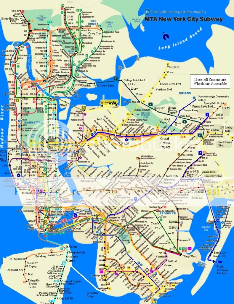 My Fantasy Subway Map & Track Maps - Page 6 - New York City Subway ...